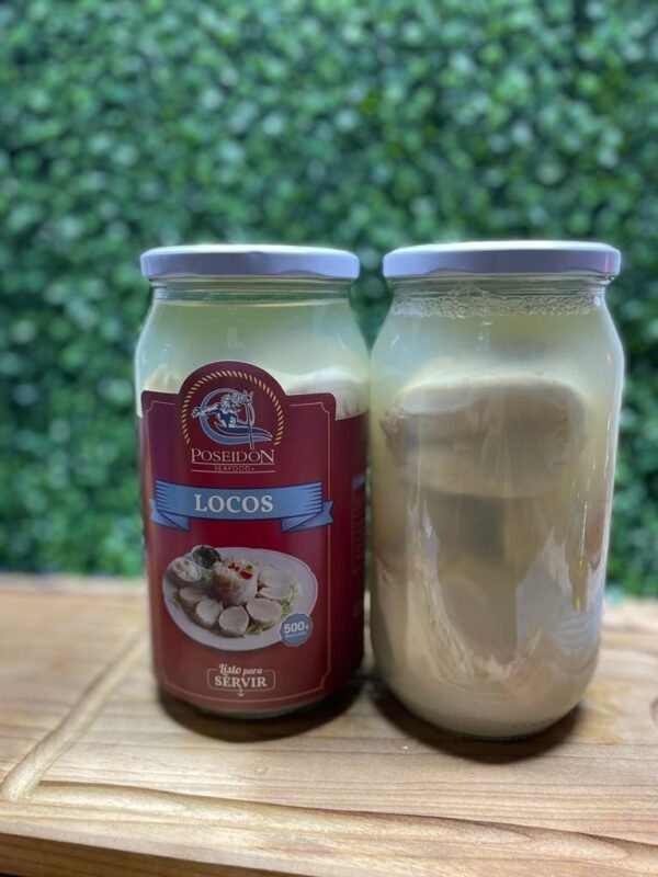 Locos en Conserva - frasco 1 litro - Poseidon Sea Food
