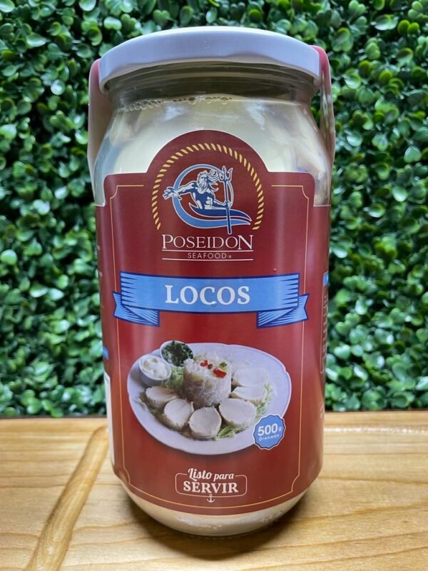 Locos en Conserva - frasco 1 litro - Poseidon Sea Food